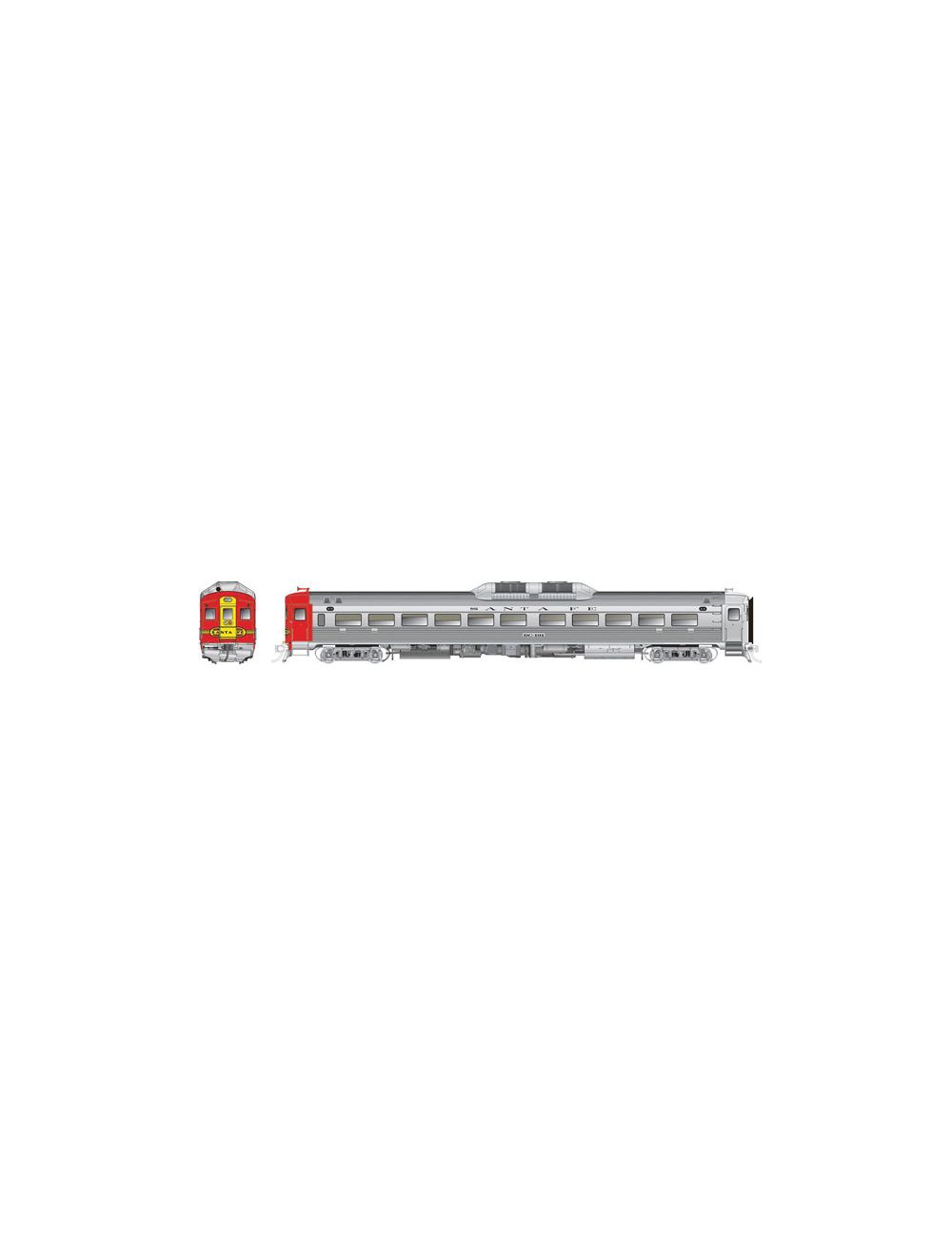 rapido 16603 santa fe rdc-1 & 1m dcc/snd