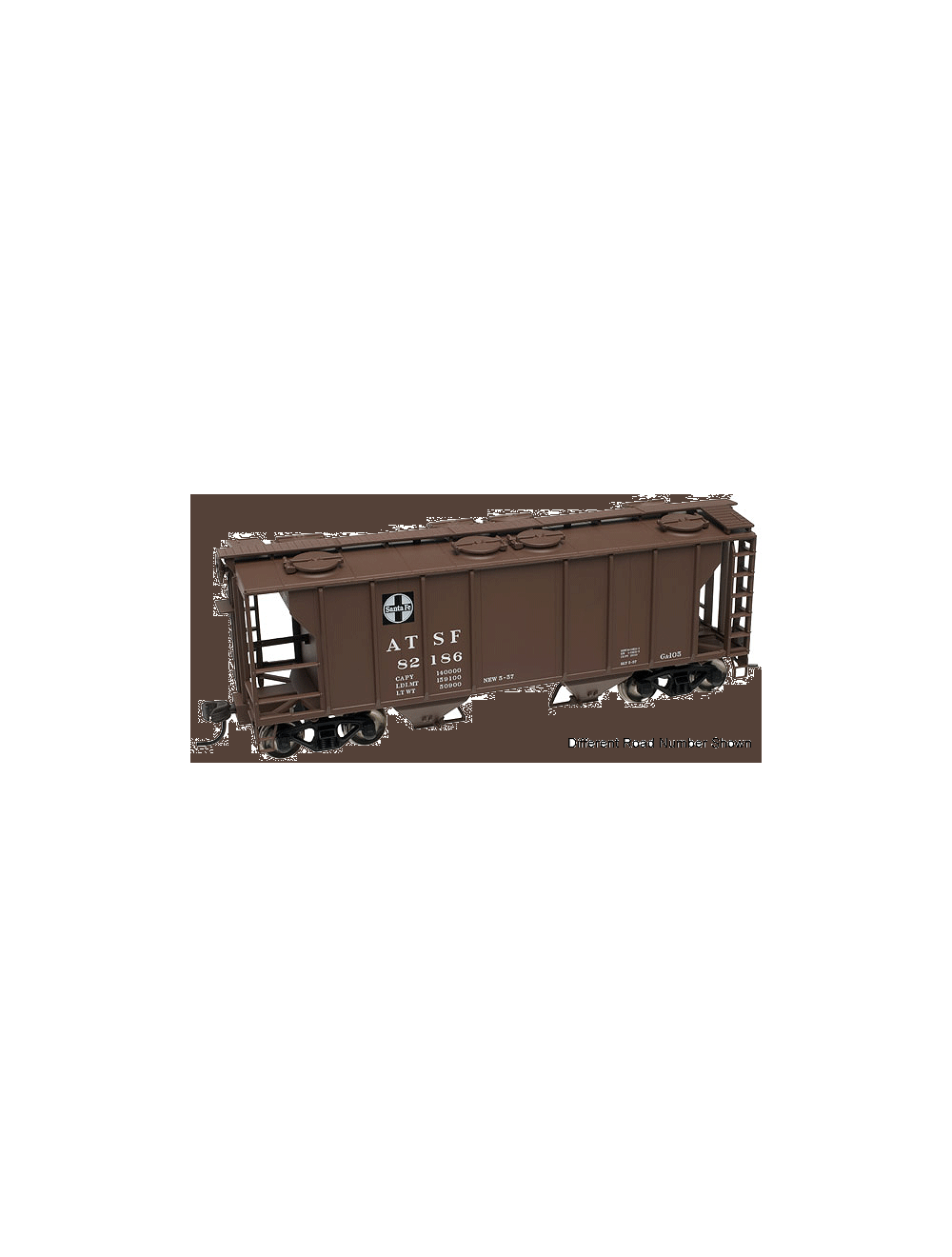 atlas 751-50000903 atsf covered hopper