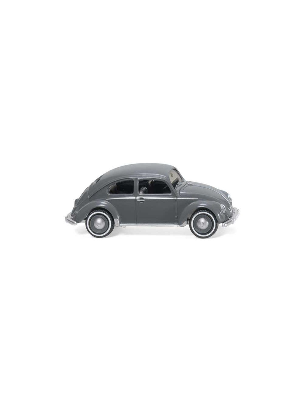 vw beetle blue-grey 1945-1953 pretzel window
