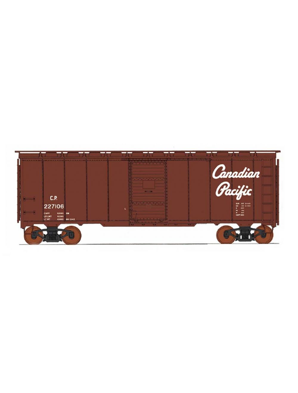 Intermountain CP 45837 40ft boxcar