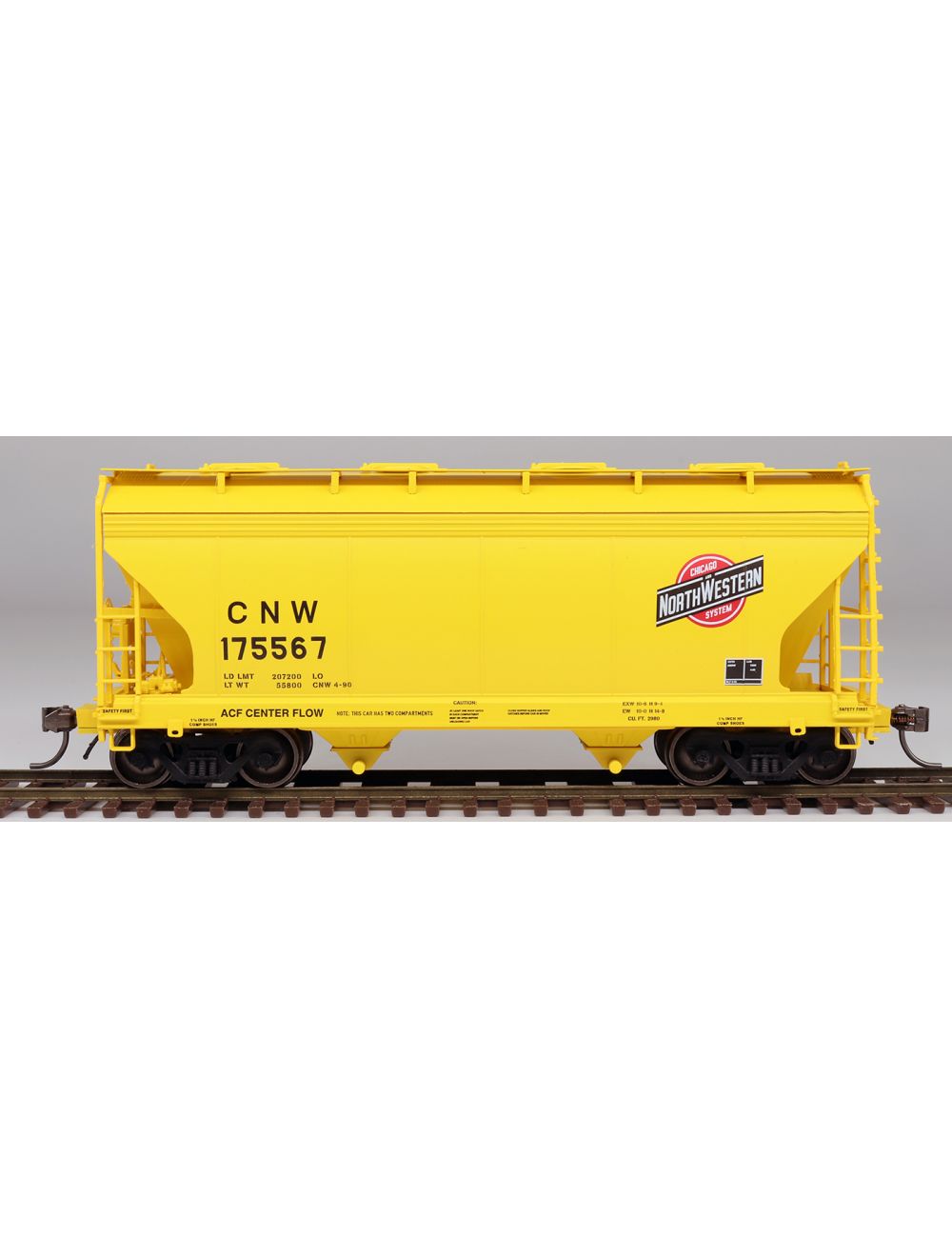 Intermountain 46522 CNW ACF hopper, HO scale