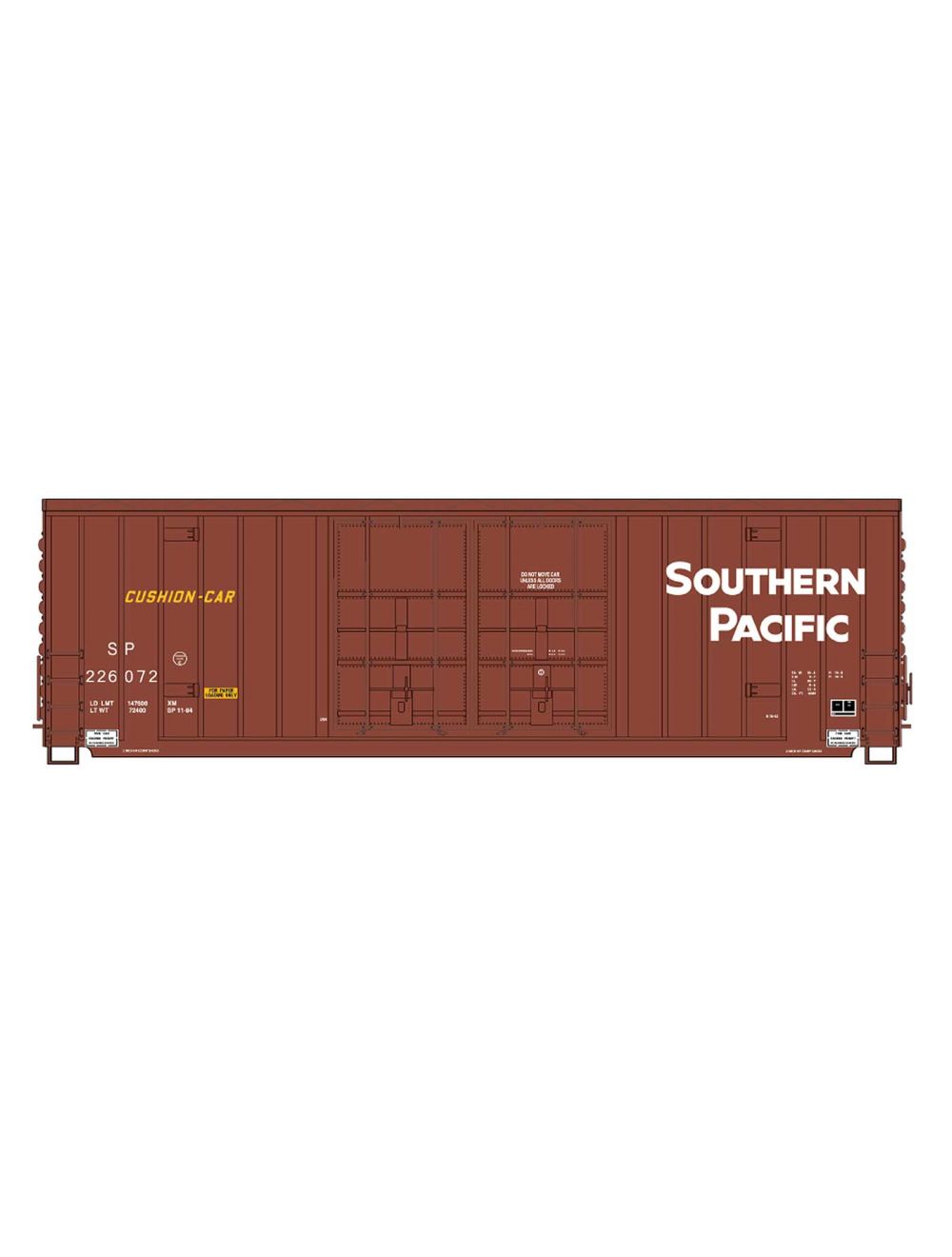 intermntn 6134004 sp 50' high cube boxcar