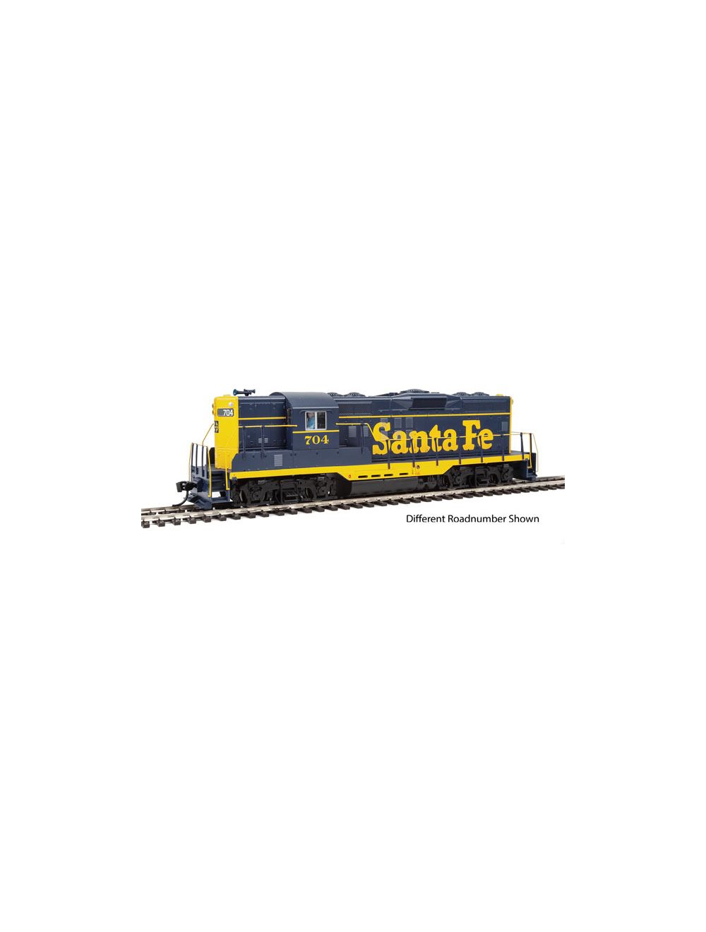 walthers 20452 atsf gp9 hi hood dcc/snd 711
