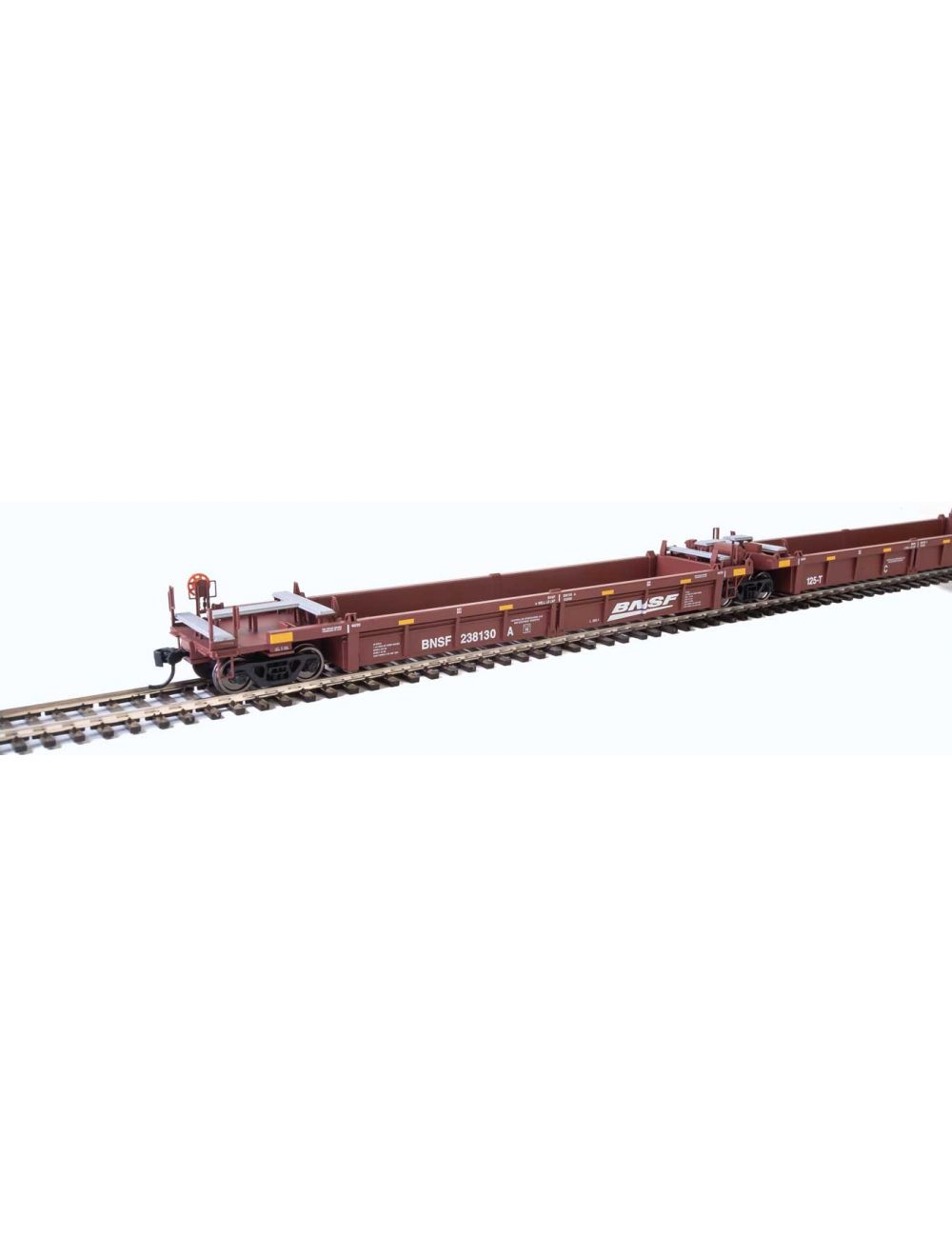 Walthers 910-55620 BNSF 40' well car 5 unit