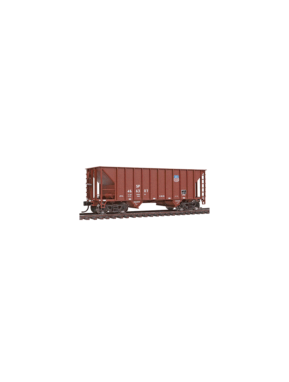 walthers 6907 up/sp 2 bay hopper