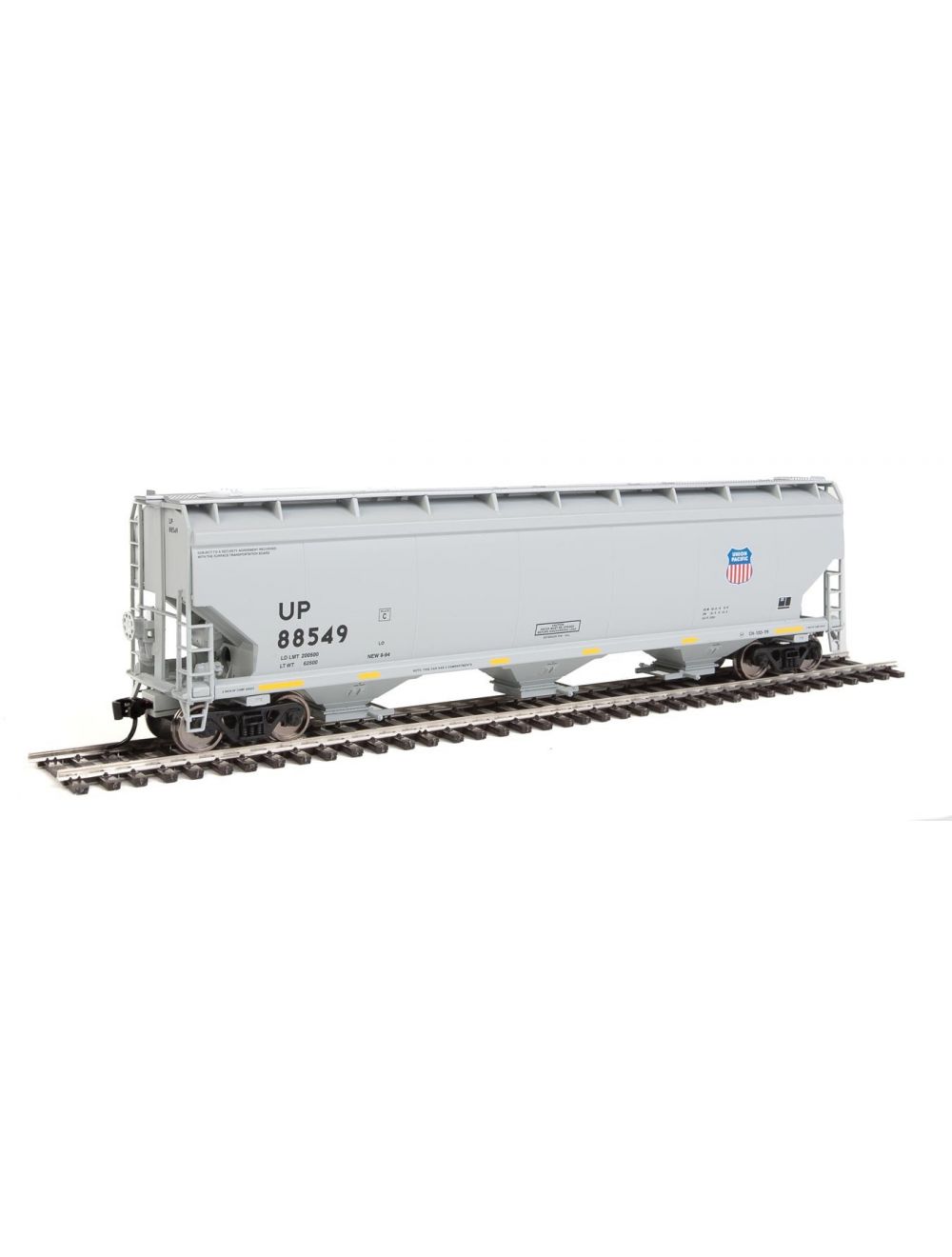 Walthers 910-7653 UP covered hopper