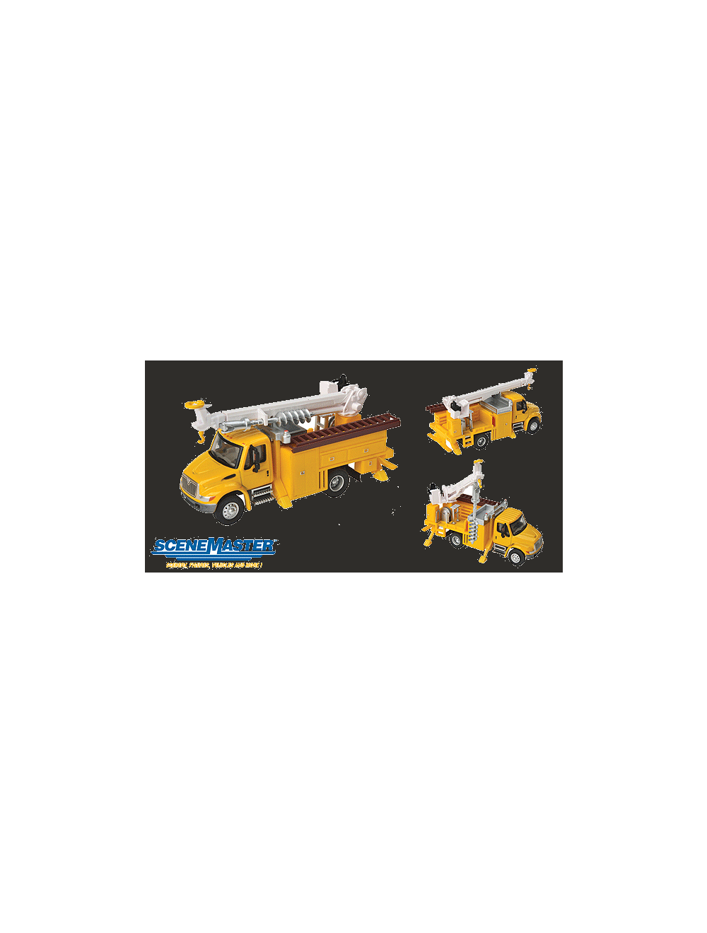 scenemaster 949-11732 utility truck with drill