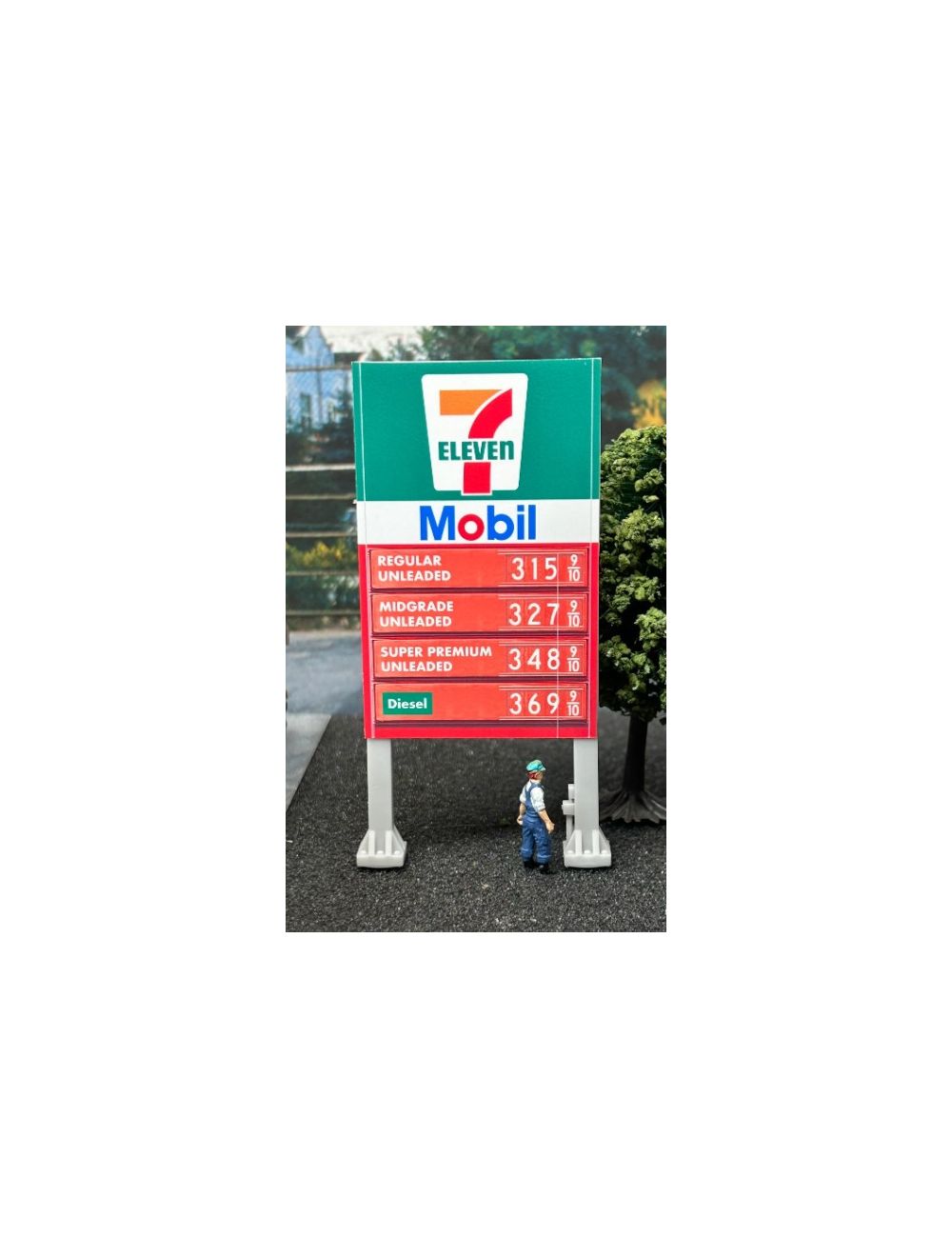 Scale Signs HO1112v71 7-11 sign/mobil gas, HO