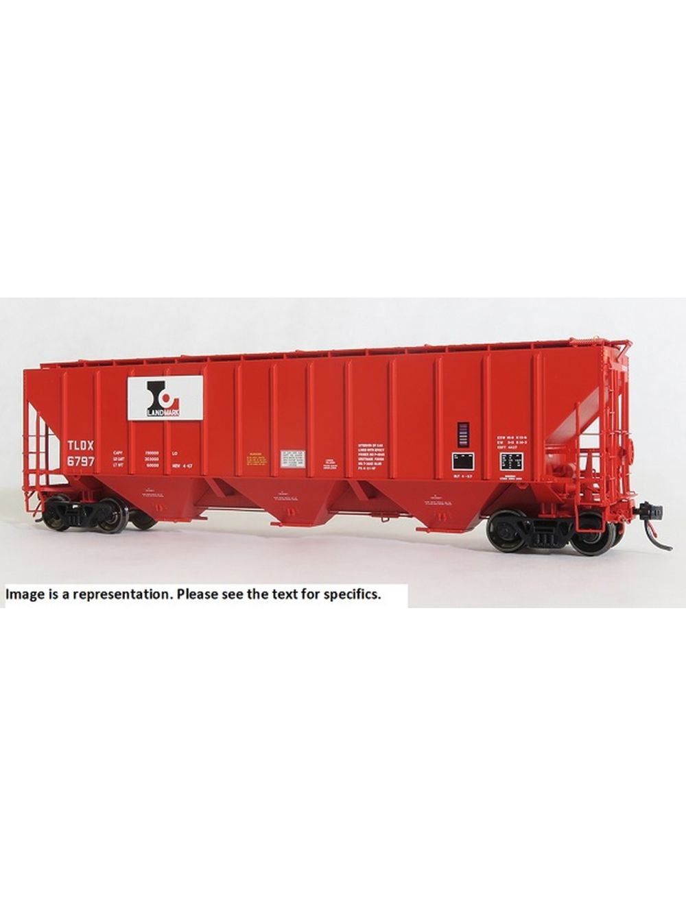 Tangent Scale Models 21024 HO TDLX Landmark Hopper