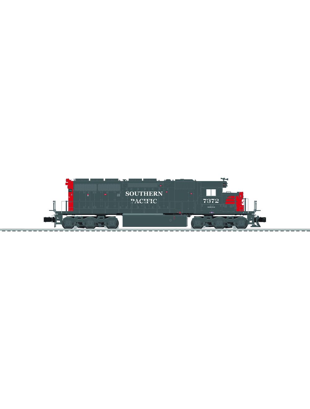 lionel 84267 sp sd40r #7372 legacy