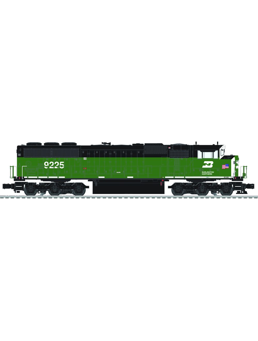 lionel 84402 bn sd60m #9225 legacy