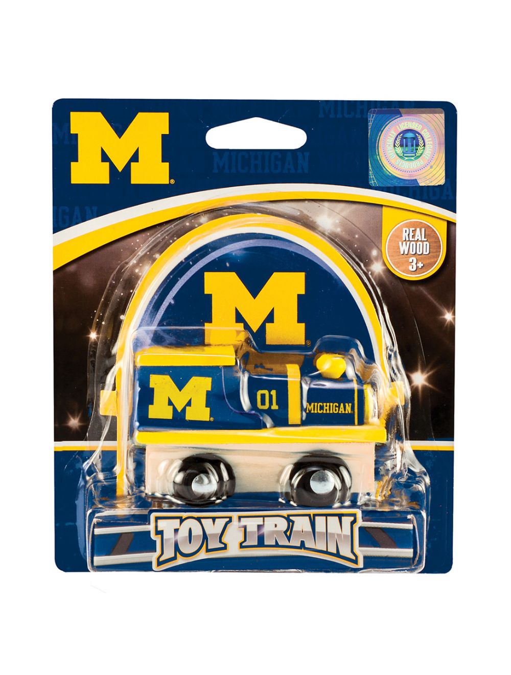 masterpieces 41698 michigan wooden train