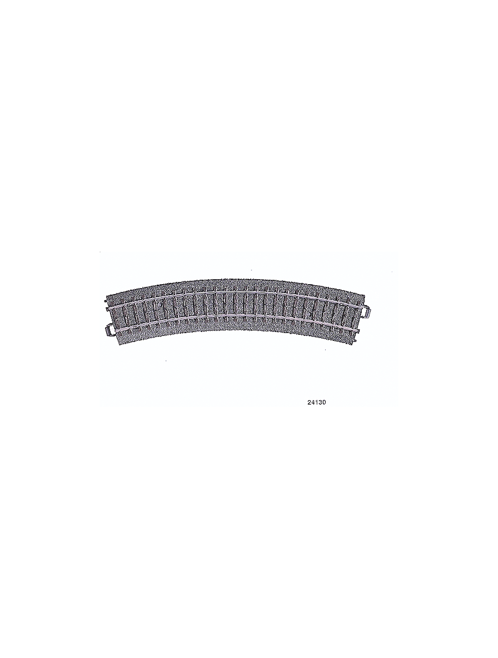 marklin 24130 c curved track 14-3/16" Radius
