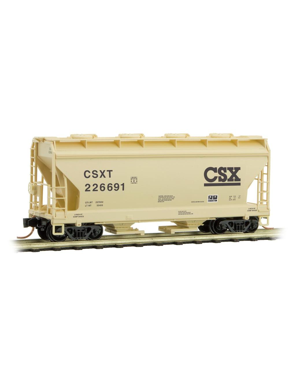 micro trains 09200351 csx hopper