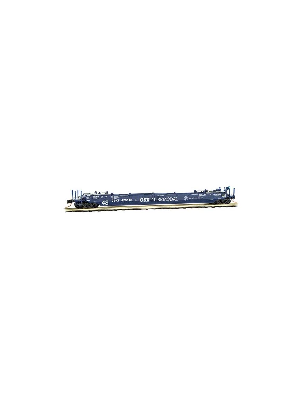 micro trains 13500081 csx well car micro trains 13500081 csx well car
