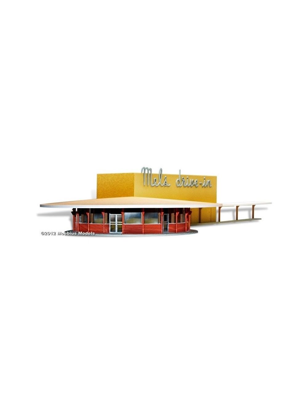 mel's drive-in ho scale