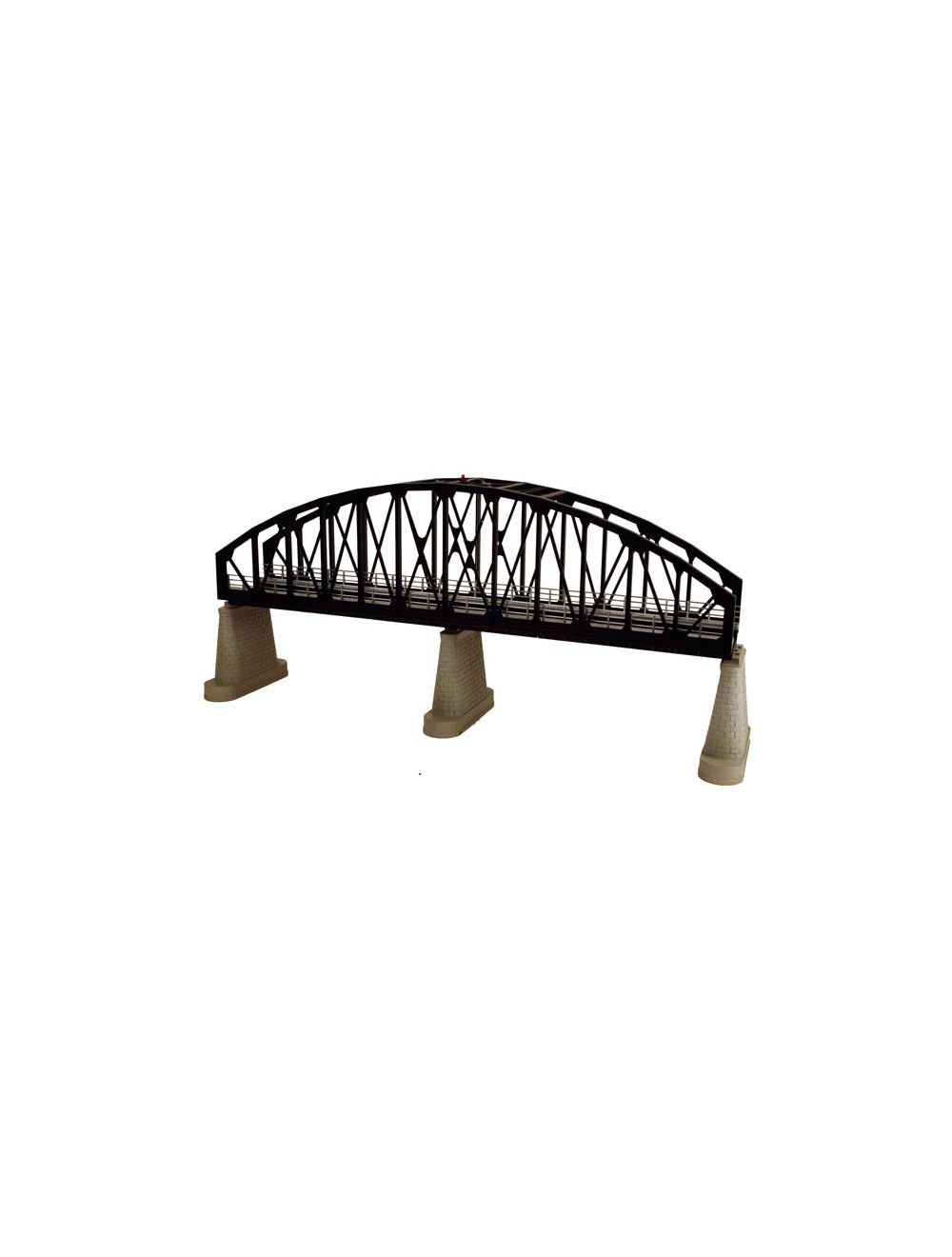 mth 40-1105 steel arch bridge black