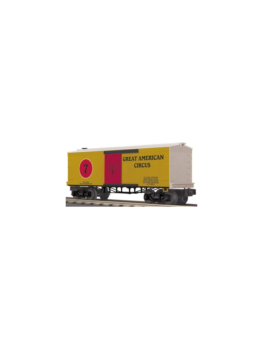 mth 30-74731 circus 34' boxcar