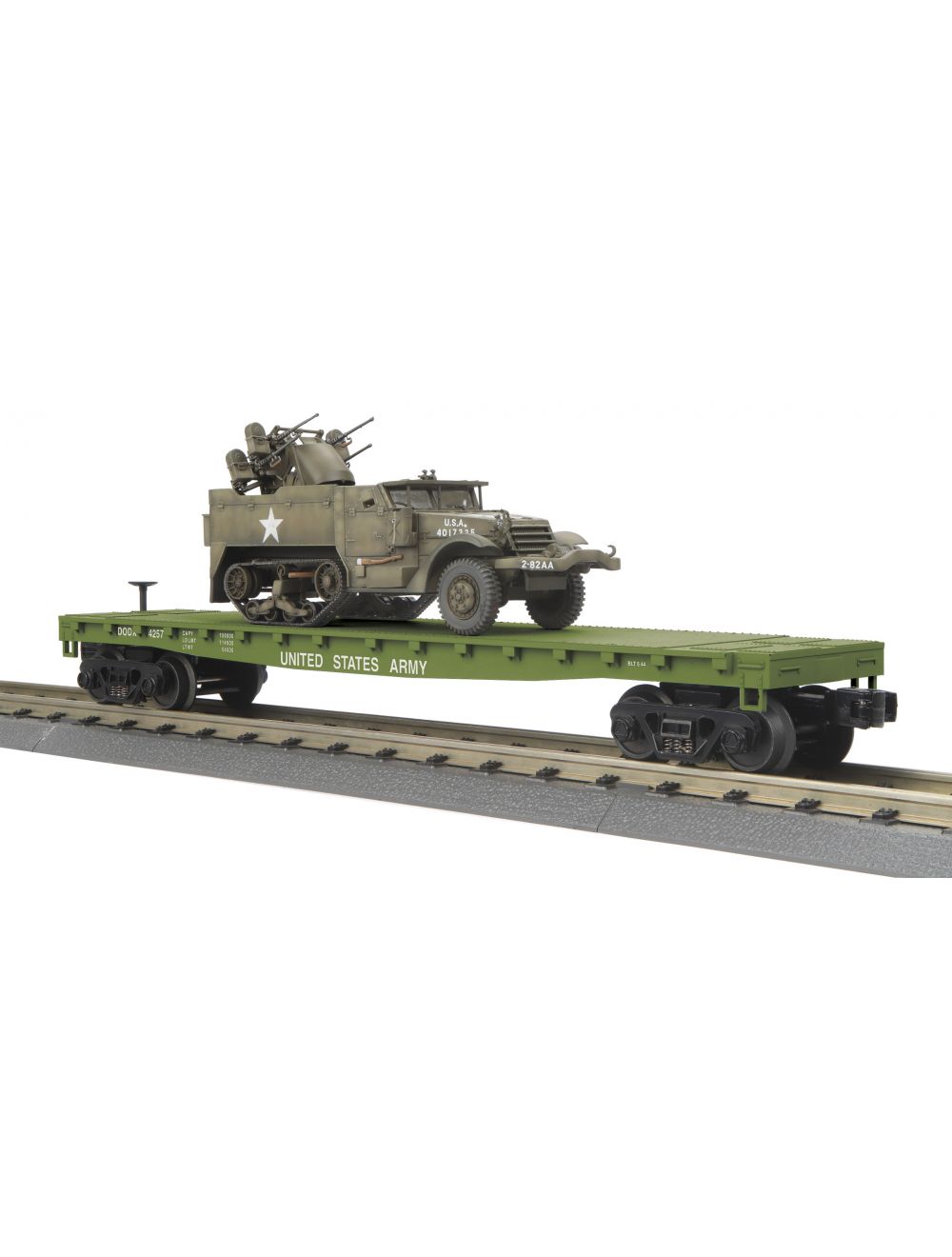 railking 6746 us army flat w/halftrack