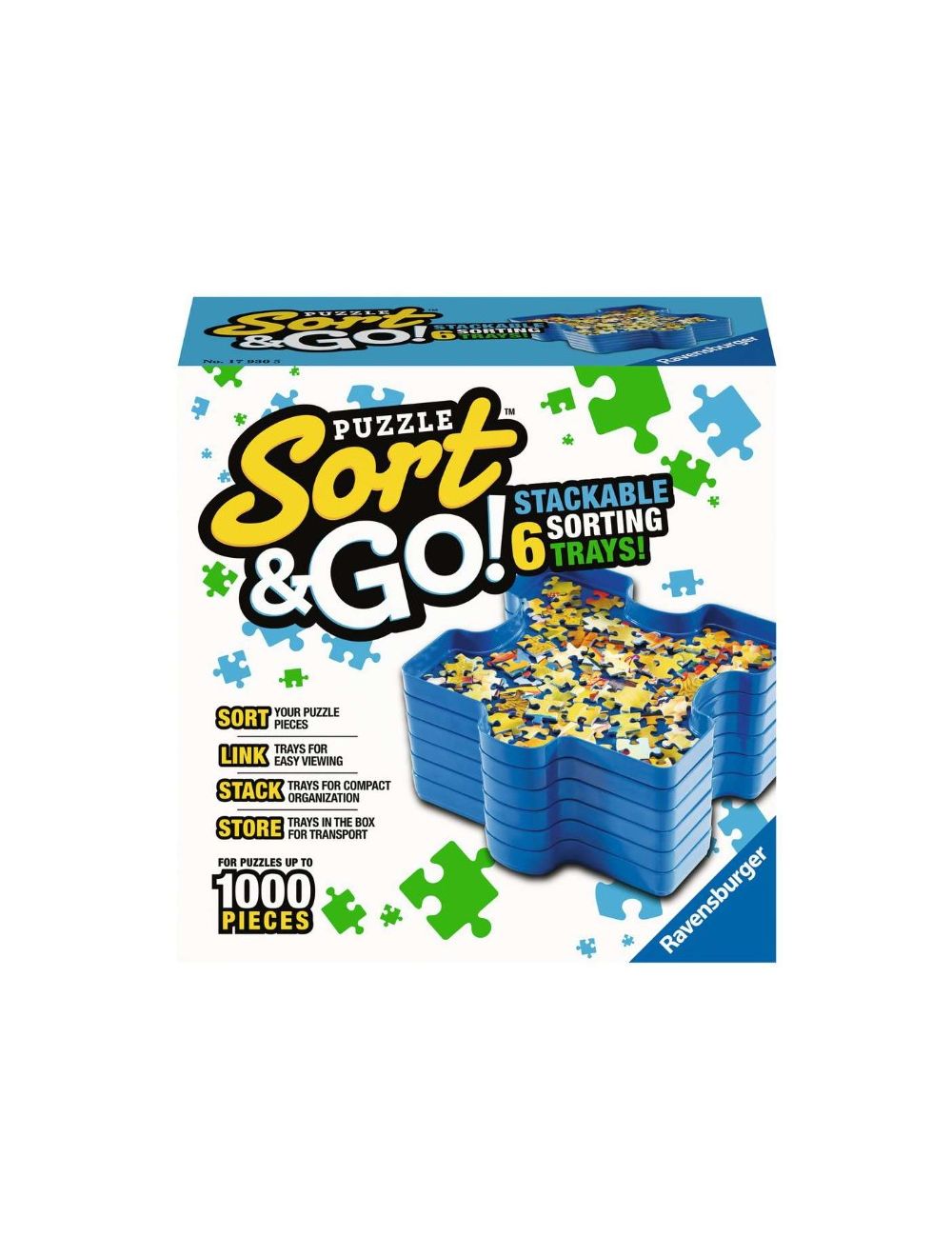 Puzzle Sort & Go! Stacking Sorting Trays