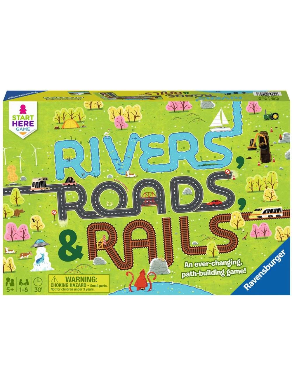 Rivers, Roads And Rails