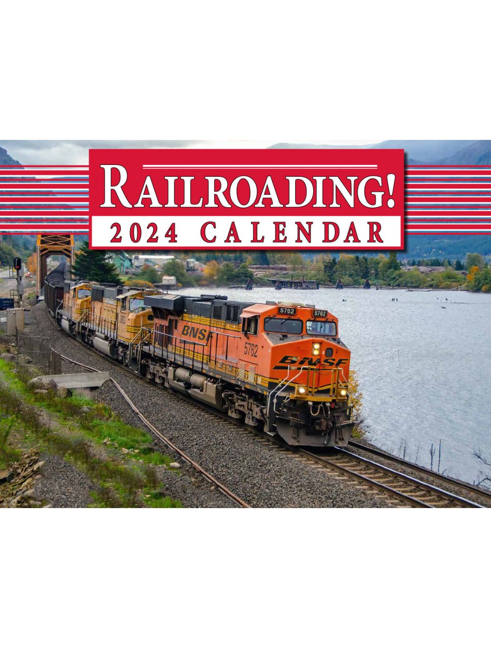 Tidemark 24-4981 2024 railroading calendar