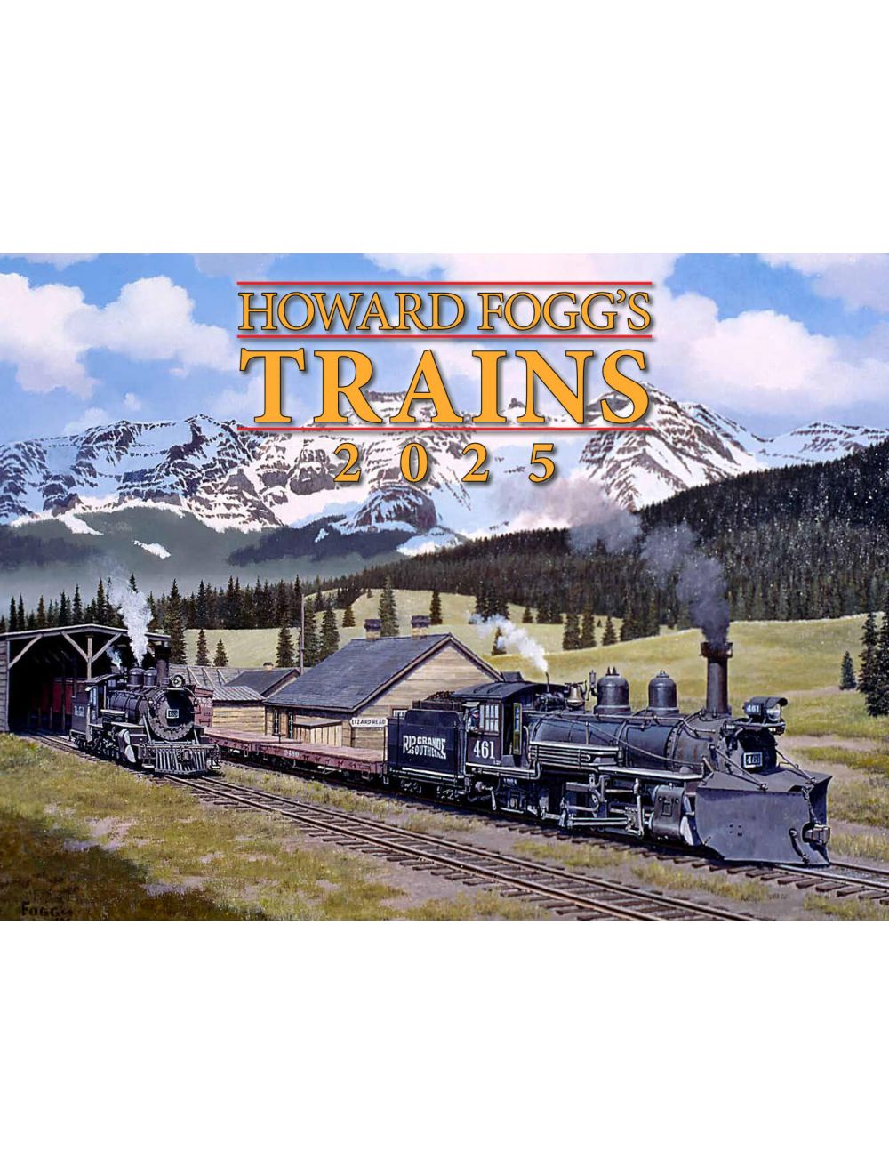 Tidemark TM25-5087 howard fogg 2025 calendar