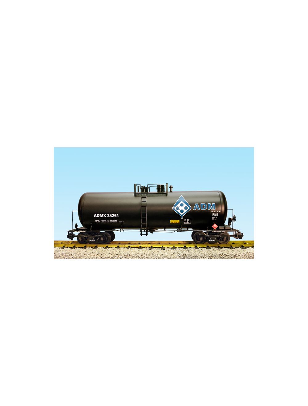 usa trains 15264 adm tank car