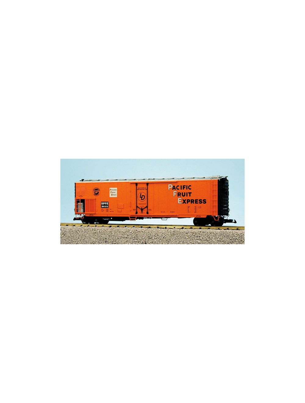 usa trains 16711 pfe reefer