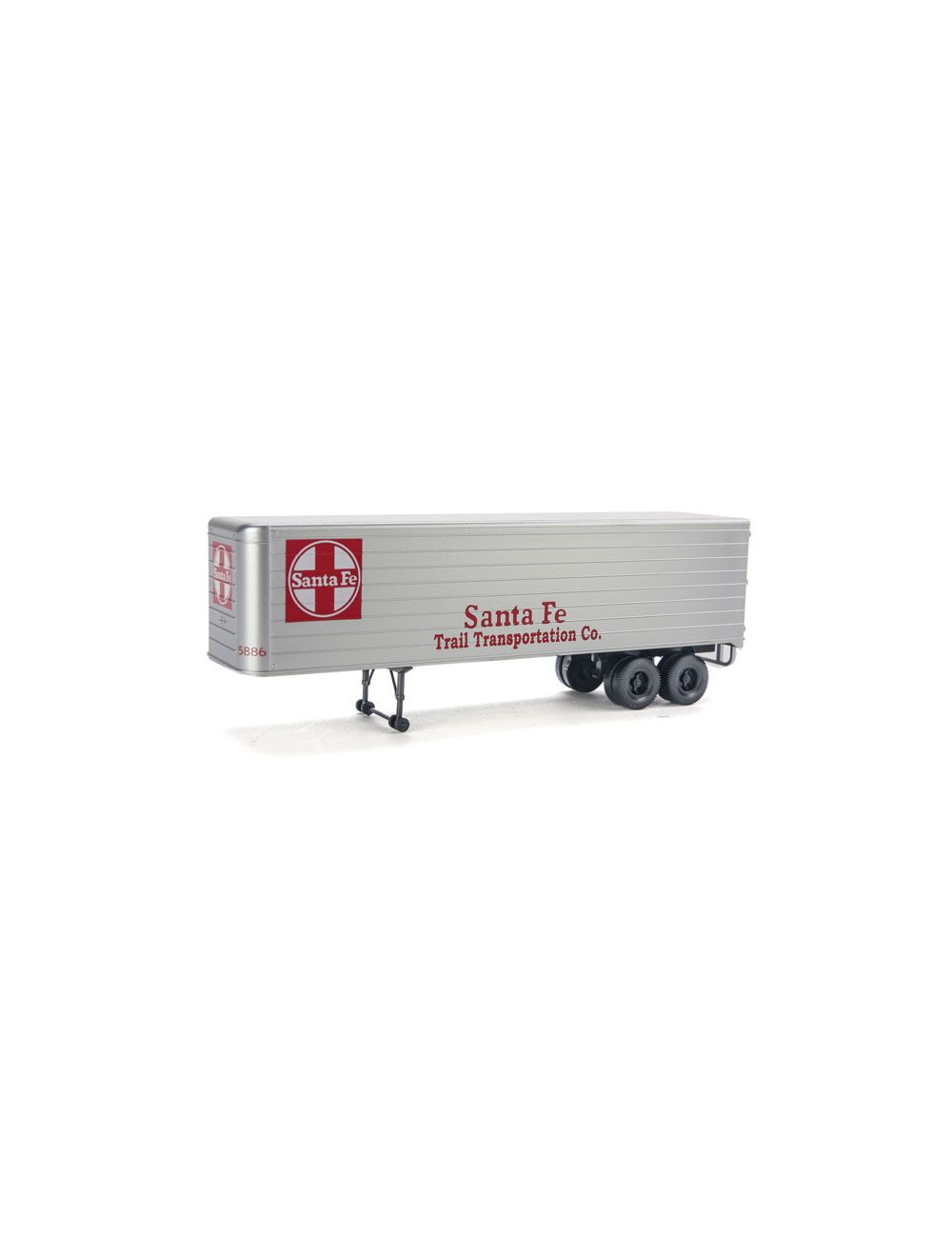 scenemaster 2407 atsf 35' trailer 2 pk