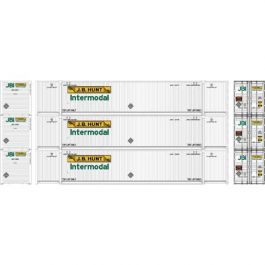 Athearn 17735 jb hunt 53' container 3pk