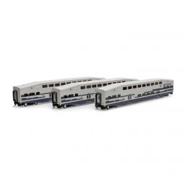 Athearn 29706 metrolink coach 3pk, HO scale