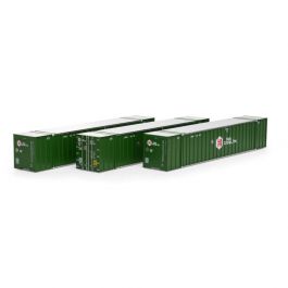Athearn 40125 Hub Group 53' container 3pk #2, HO