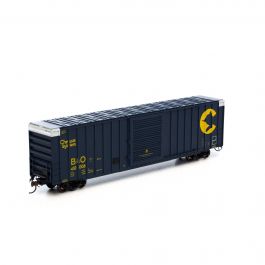 athearn 75014 chessie hy cube boxcar
