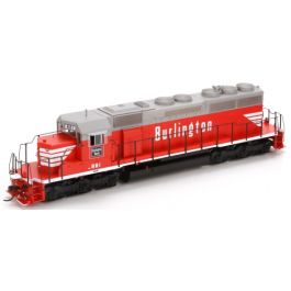 athearn 98805 cb&q sd40 dcc/snd
