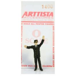 arttista 1400 conductor waving, O scale