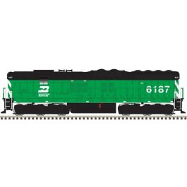 Atlas 40005314 bn sd9 #6187 dc version, N scale