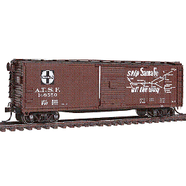 atlas 64231 atsf box car