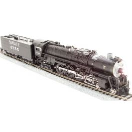 broadway limited 2517 santa fe 4-8-4 #3754 dcc/snd