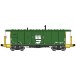 Bluford 44260 BN bay window caboose 12610, N scale