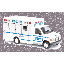 busch 41836 ford nypd police ambulance