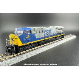 Kato 1767043 csx ac4400cw dc #77, N scale