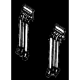 details west 294 mu hoses 3-cluster 36" 4pk