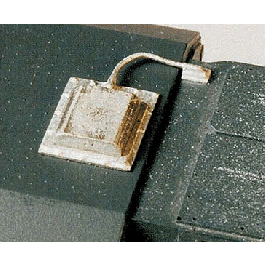 details west 321 small square gps dome w/conduit