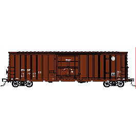 fox valley models 30221 bnsf boxcar #727036