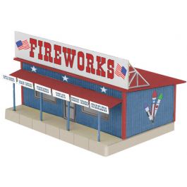 mth 30-9093 roadside fireworks stand