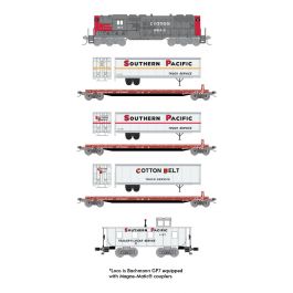 micro trains 99301190 sp/cotton belt train set
