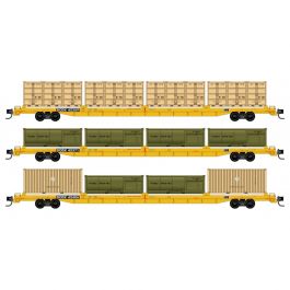 micro trains 99301910 dodc cofc flat car 3pk #2