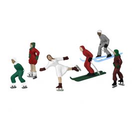 lionel 1930200 winter action figures 6pk