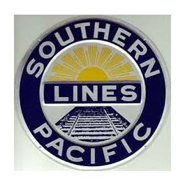 microscale 10005 southern pacific metal sign